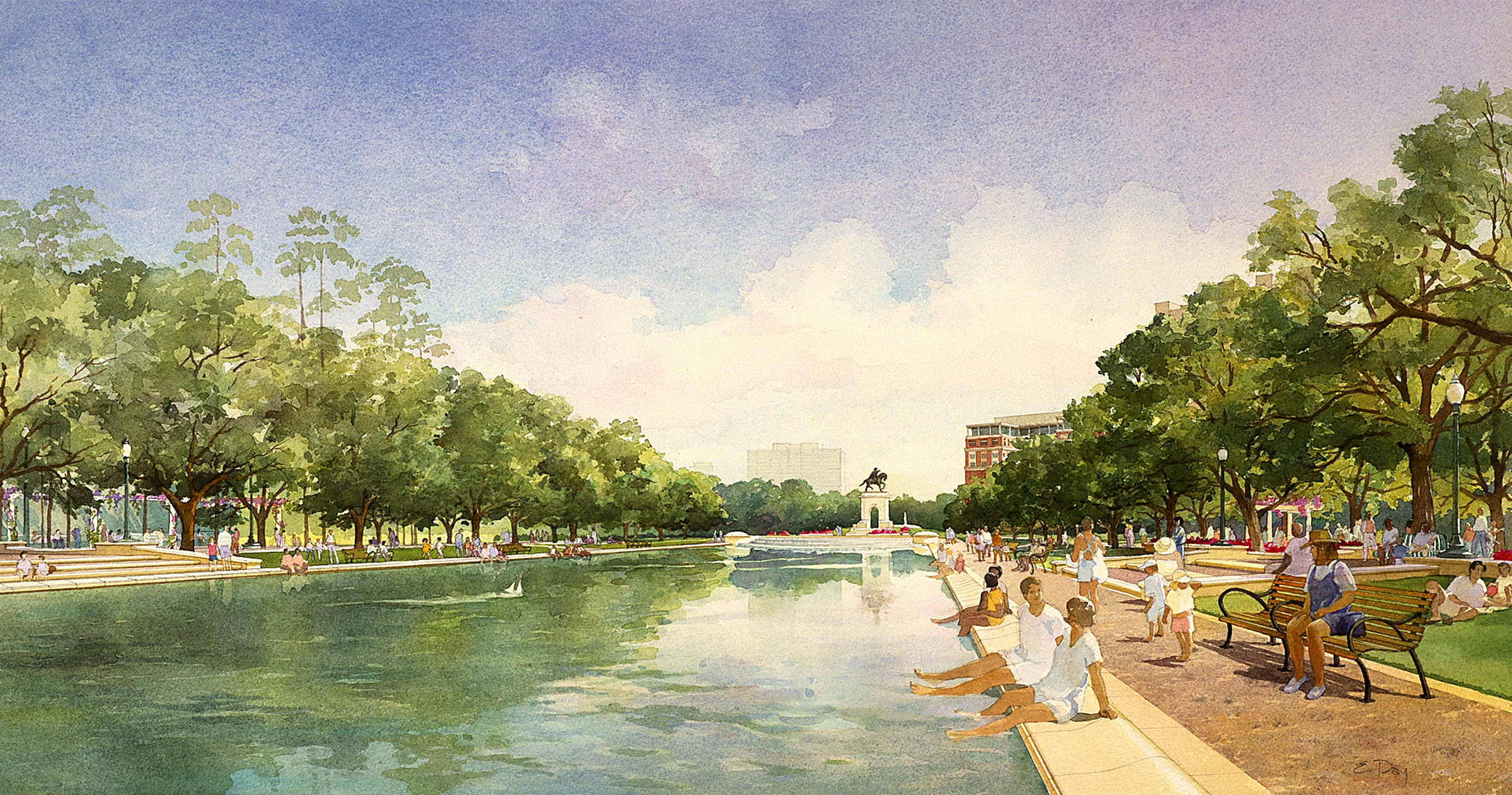Hermann Park | Jay Baker Architects | Heart of the Park Design Competition